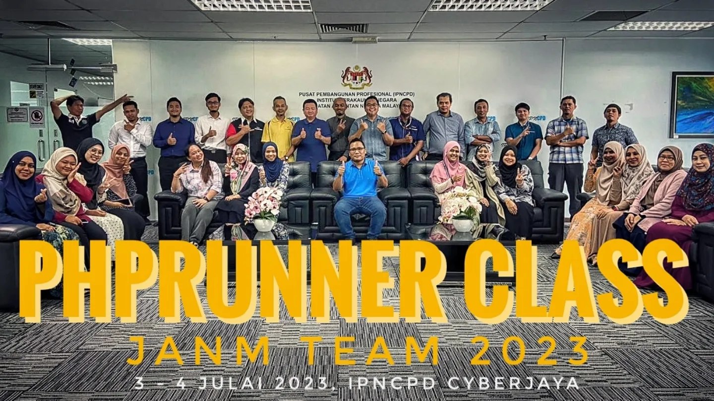 Kursus PHPRunner, JANM, 3 - 4 Julai 2023 - PHPRunner Malaysia